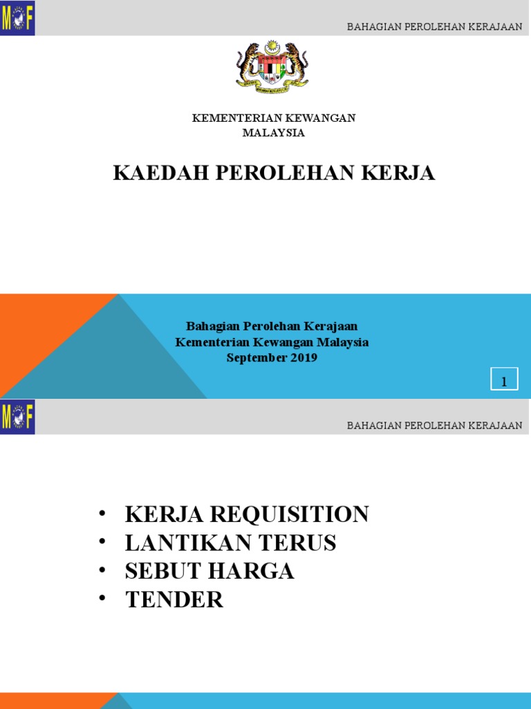 Kaedah Perolehan Kerja | PDF
