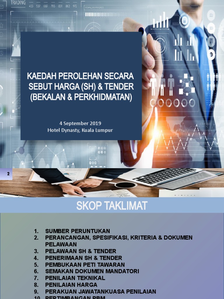 Perolehan Sebut Harga & Tender - SFM 4 September 2019 | PDF