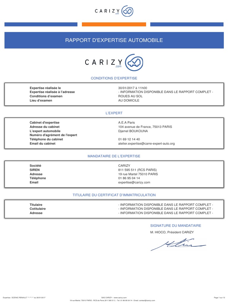 Expertise Cl De Voiture Vole