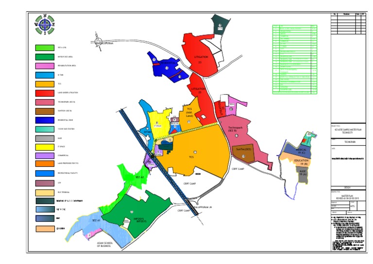 Master Plan of Technocity | PDF | Science | Economy Of Asia