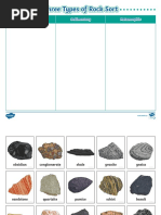 Rocks & Minerals - Unit Test (Answer Key) | PDF | Rock (Geology ...
