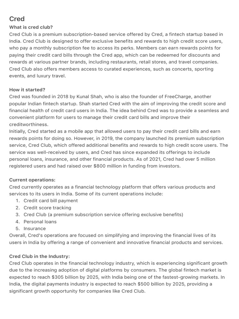 Cred | PDF | Credit Card | Credit