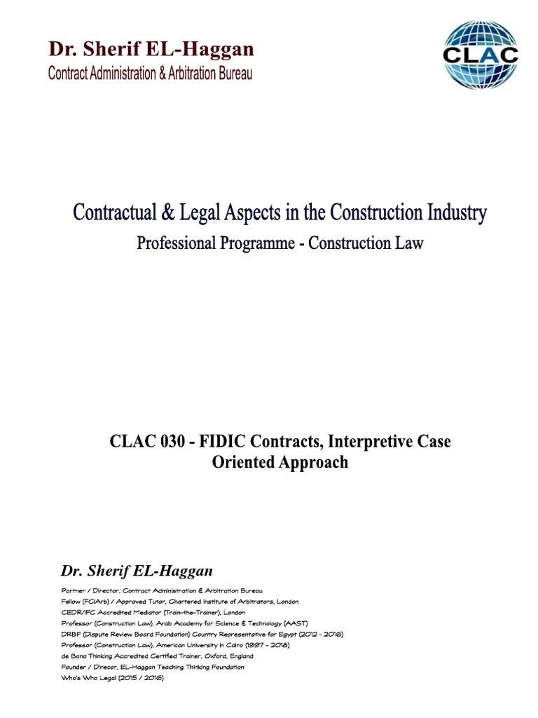 CLAC 030 Material | PDF | Risk | Hazards