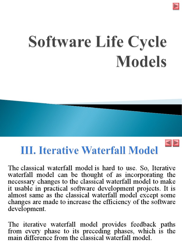 Lecture_04_SDLC (Iterative Waterfall & Incremental Process Model) | PDF