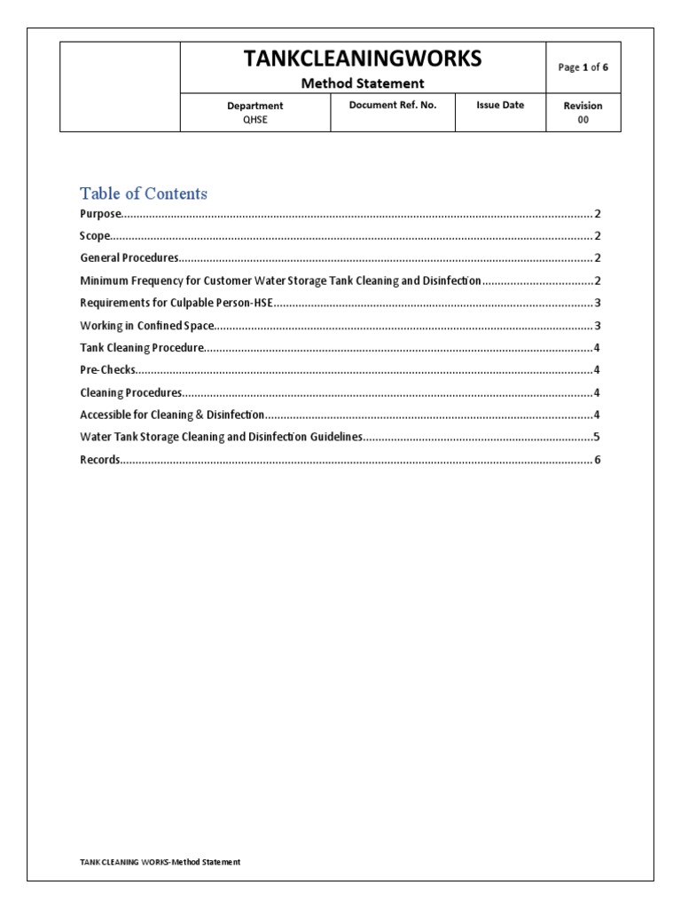 Master File - MOS Water Storage Tank Cleaning and Disinfection ...