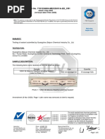 Salt Spray Test Report - Sample | PDF
