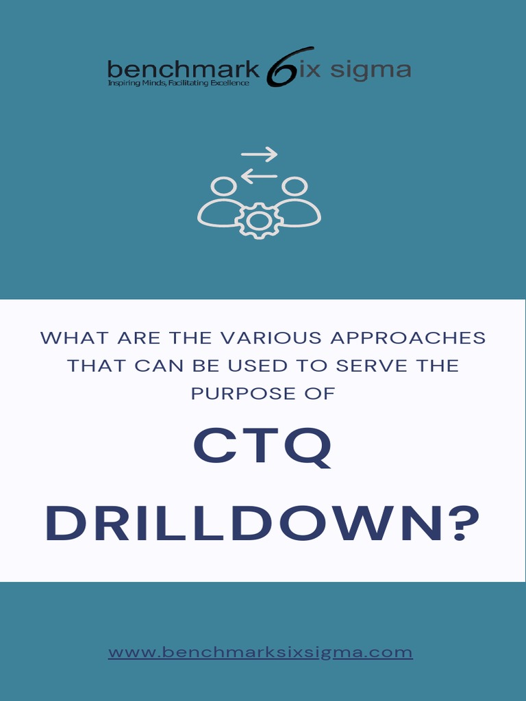 CTQ Drilldown | PDF | Performance Indicator | Business