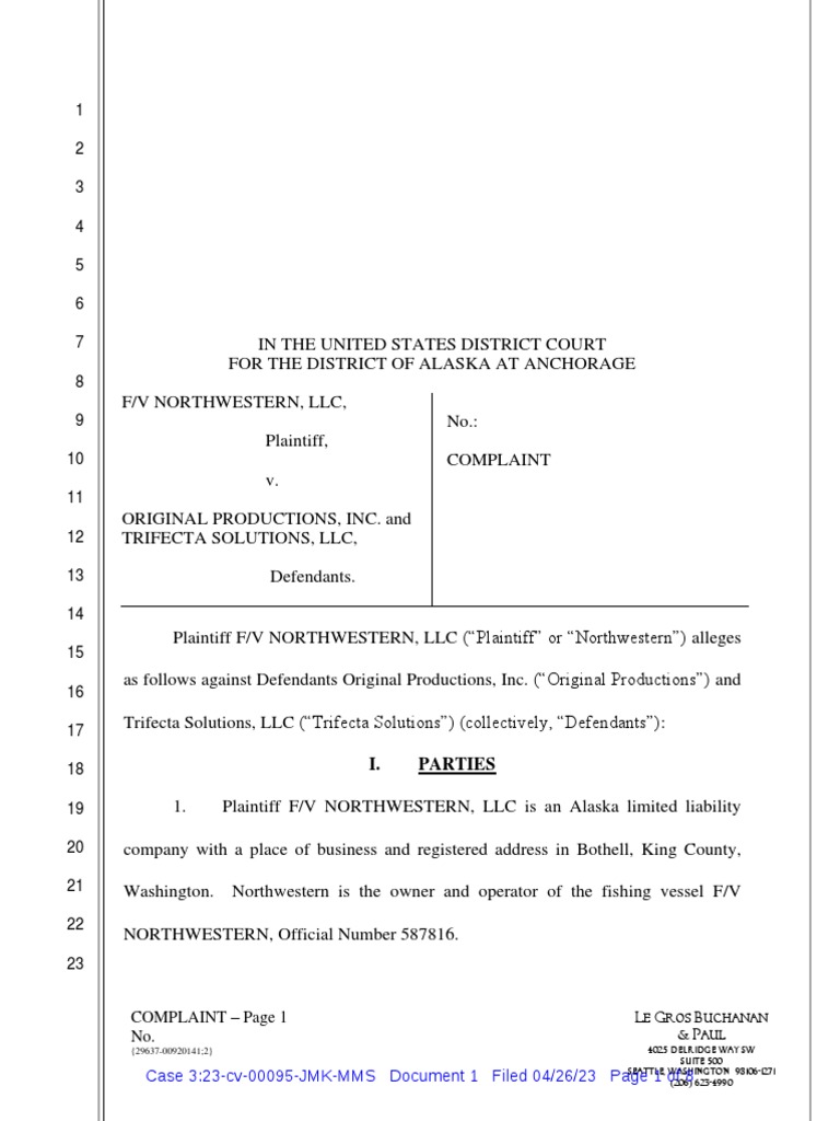 Northwestern Lawsuit | PDF | Lawsuit | Complaint