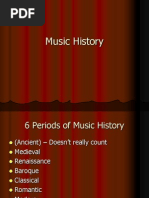 Music History Worksheet | PDF | Classical Period (Music) | Composers