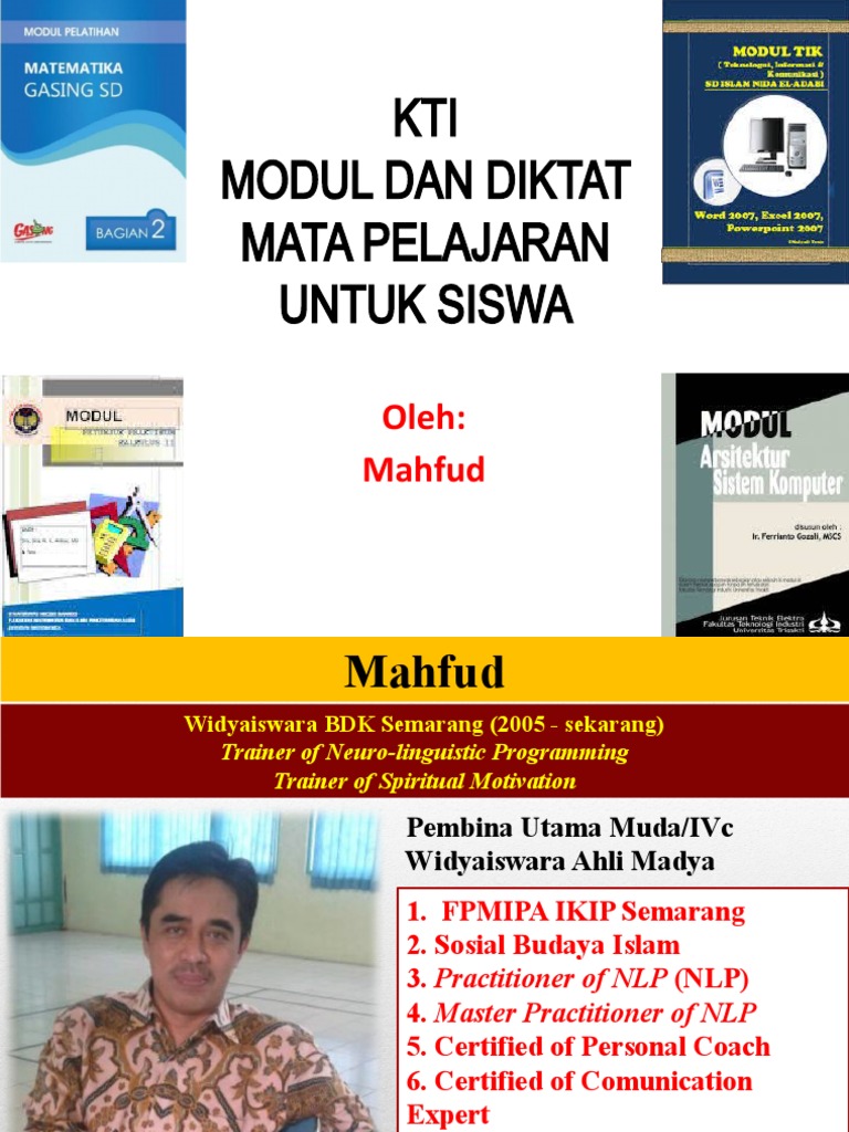 Modul Dan Diktat | PDF
