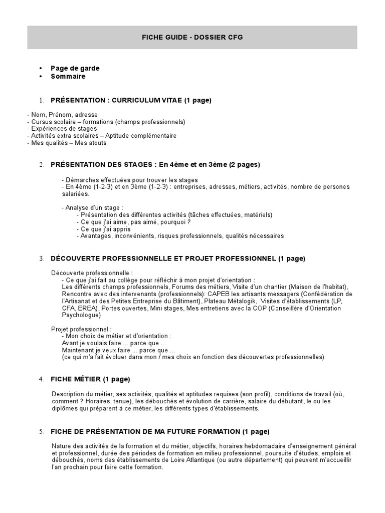 JCrwsAWp32Z - 2019 2020 Modele Dossier CFG | PDF JCrwsAWp32Z - 2019 2020 Modele Dossier CFG | PDF