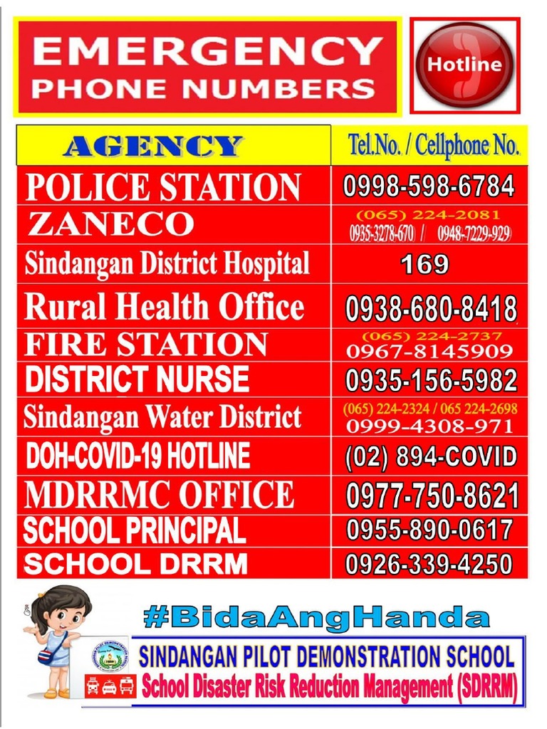 Emergency Hotline | PDF