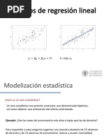 Econometria I Variables Dummy | PDF | Regresión lineal | Análisis de regresión