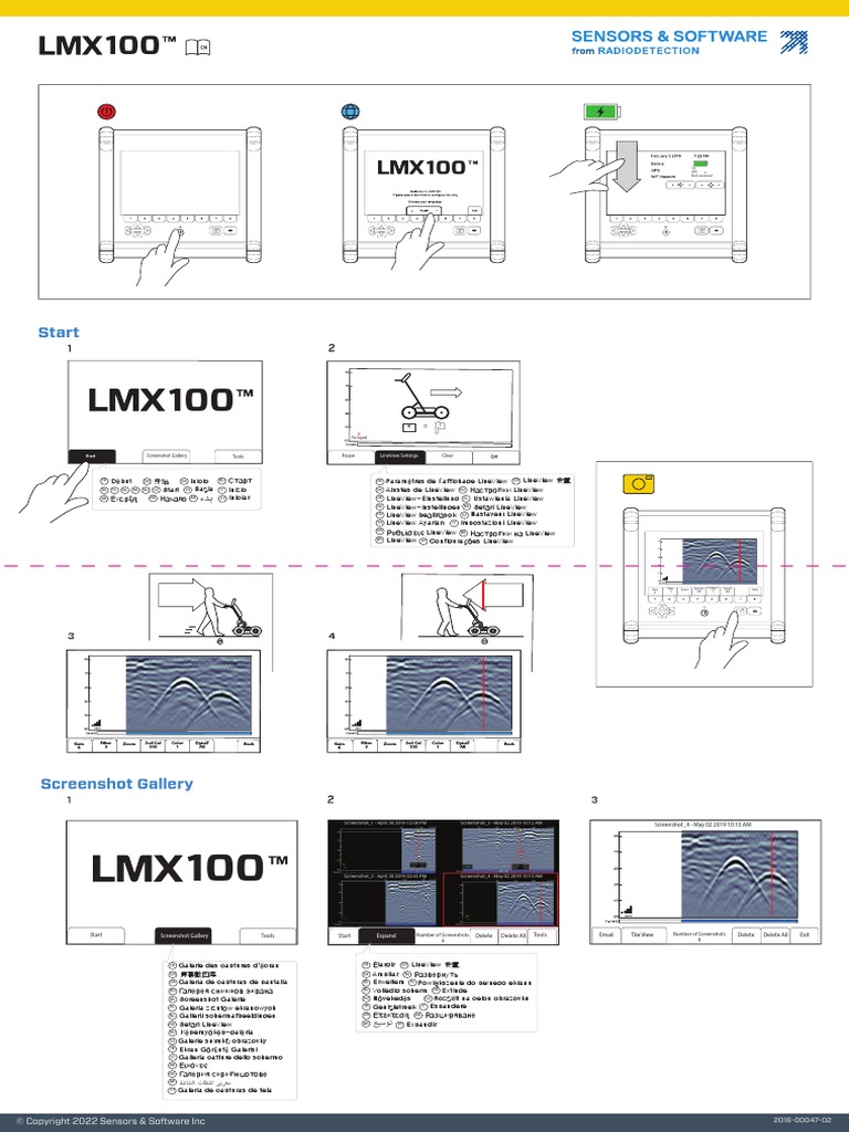LMX100 Quick Start Guide 11x17 | PDF