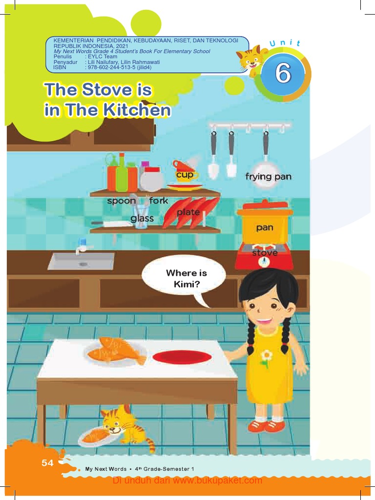 Unit 6 The Stove Is in The Kitchen | PDF | Bathroom | Kitchen