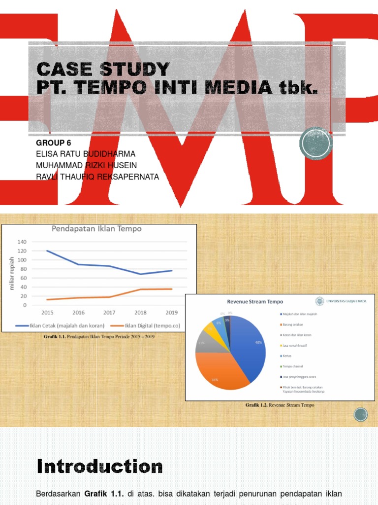 Case Study Tempo - Group 6 | PDF