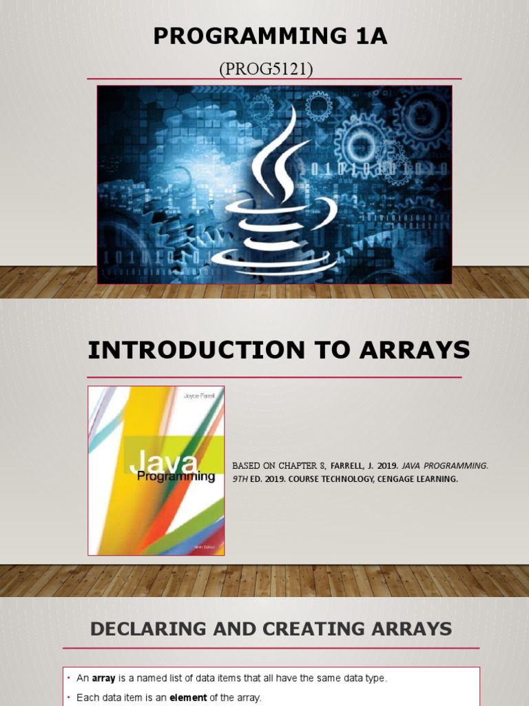 Programming 1A: (PROG5121) | PDF | Integer (Computer Science) | Programming Paradigms