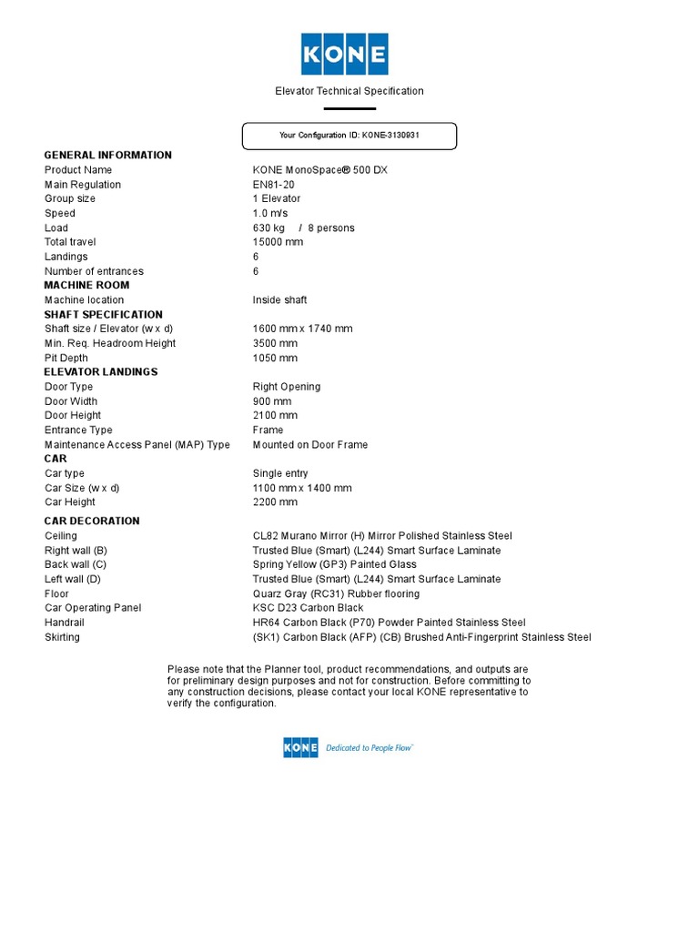 Kone-3130931 1677688364170 | PDF