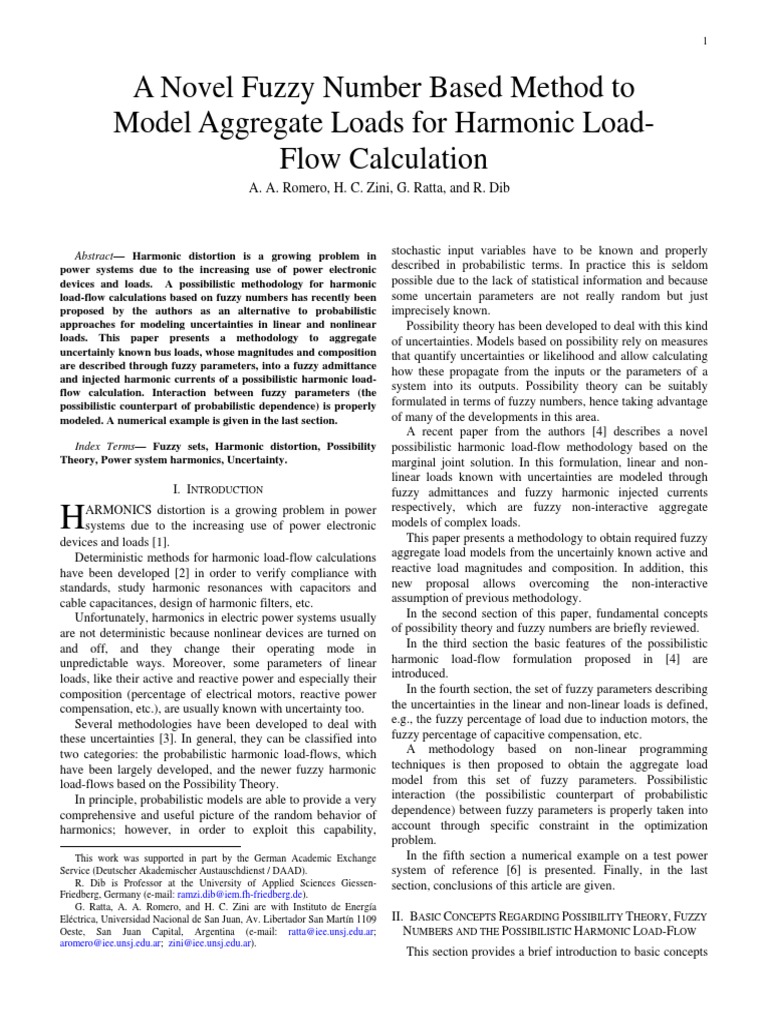 A Novel Fuzzy Number Based Method To Model Aggregate... (4v) | Download Free PDF | Mathematical ...