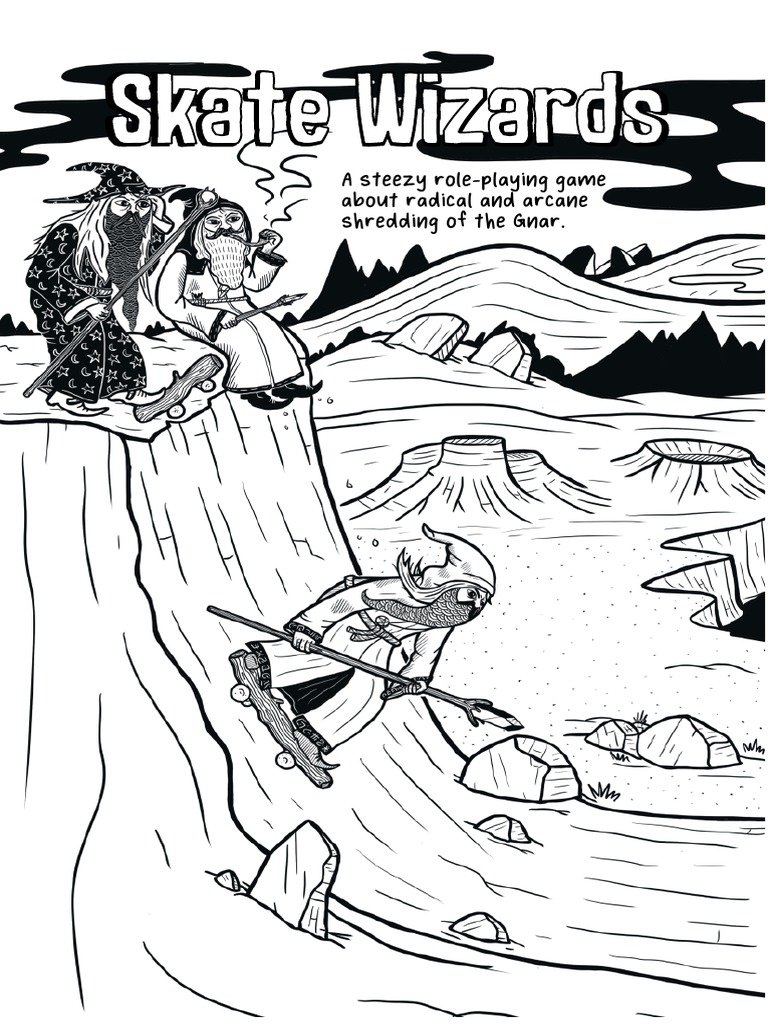 Skate Wizards RPG: Character Creation Guide | PDF