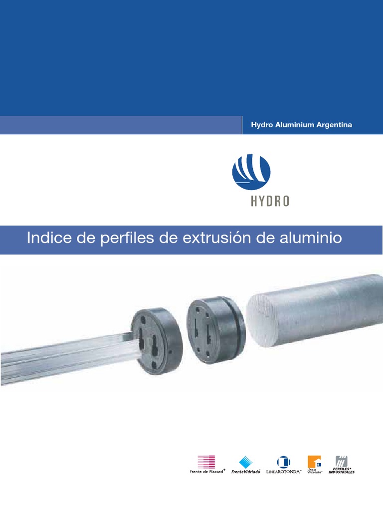 Perfiles Normalizados de Aluminio | PDF | Hogar, jardinería y bricolaje ...