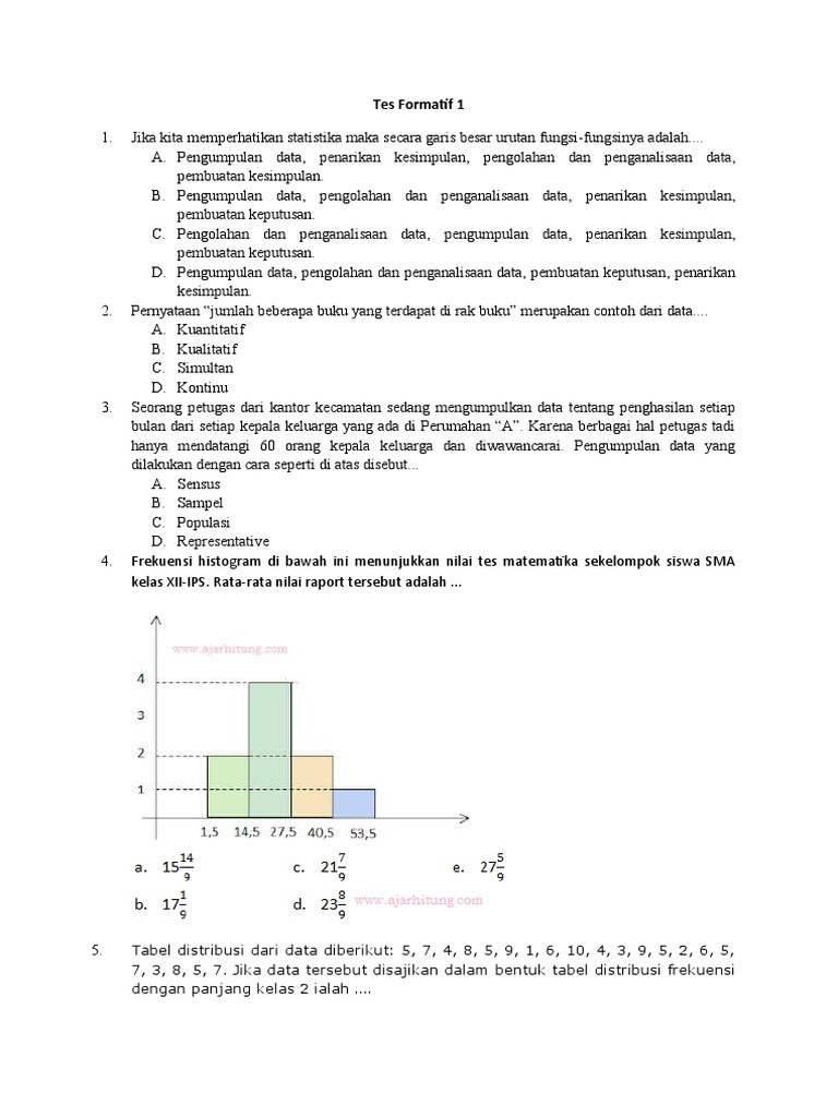 Tes Formatif 1 Pdf