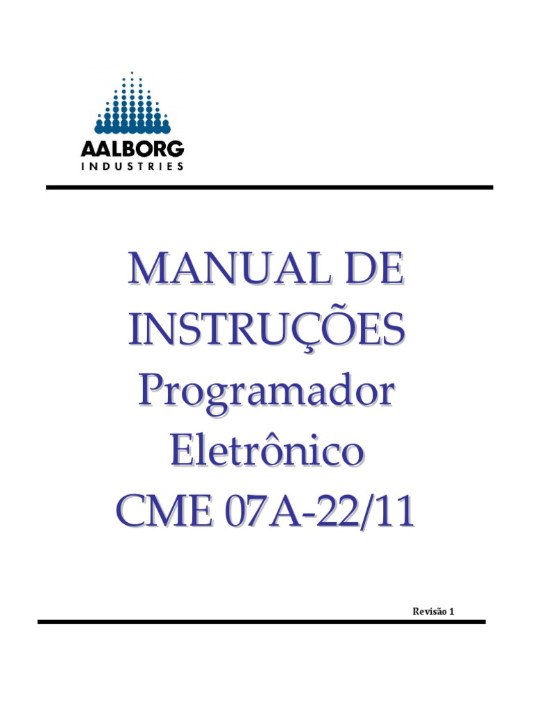 AAlborg Programador CME 07A | PDF