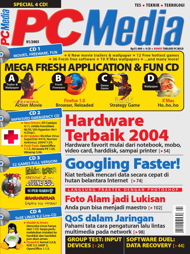 Majalah PC Media: Hardware & Software 2005 | PDF | Software | Computing