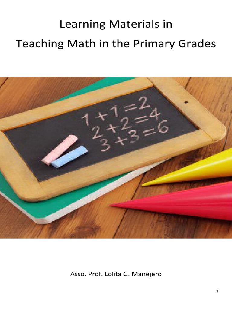Teaching Math: Primary Grade Materials | PDF | Subtraction | Division ...