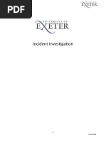 Kelvin TOP-SET Investigation Report Template | PDF