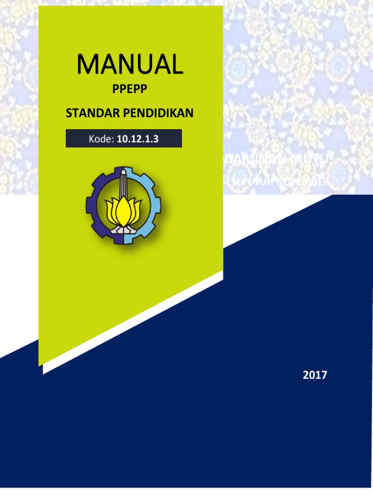 Manual PPEPP Standar ITS | PDF
