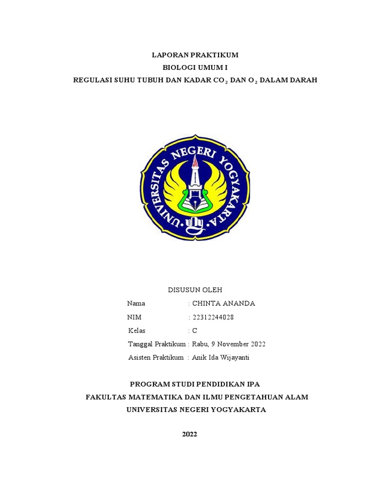 Regulasi Suhu Tubuh Dan Kadar CO2 DN O2 Dalam Darah | PDF Regulasi Suhu Tubuh Dan Kadar CO2 DN O2 Dalam Darah | PDF