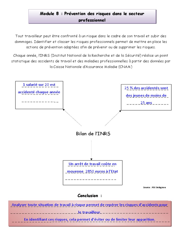 Seance 1 Doc Prof | PDF | Prophylaxie | Risque