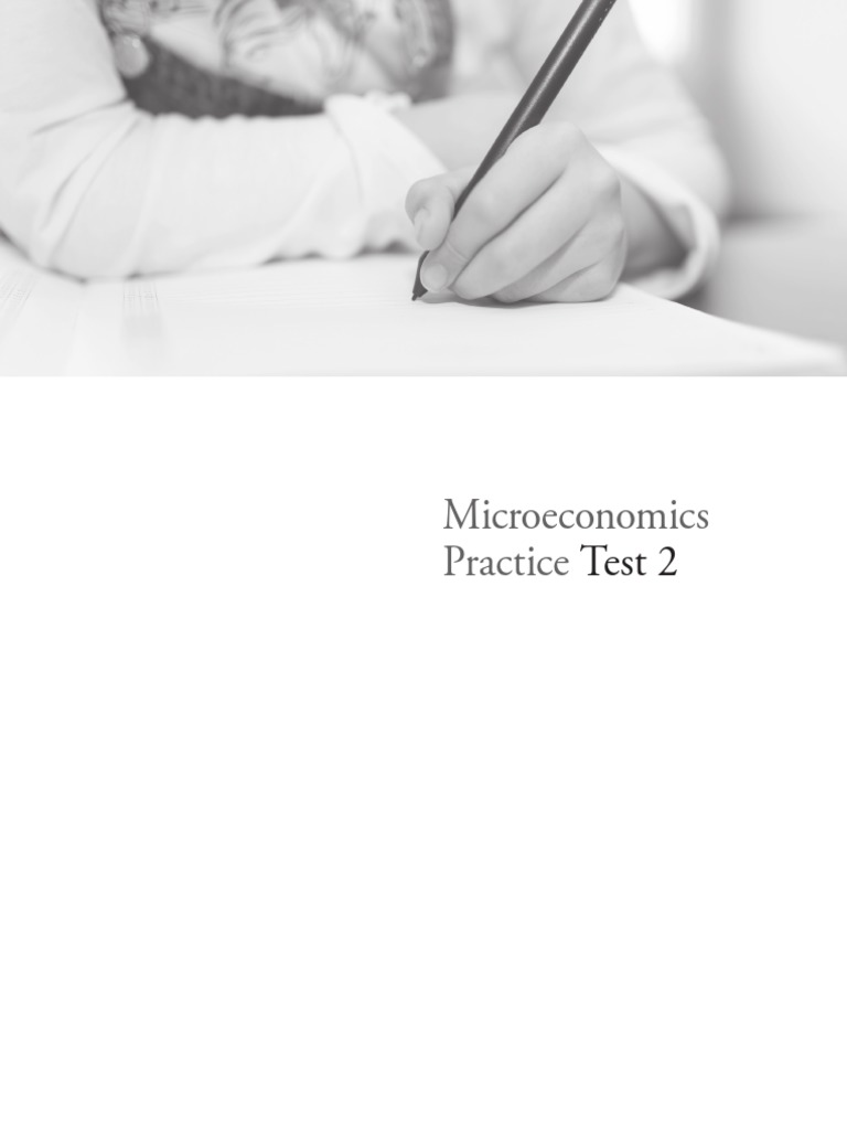 AP Econ Micro Practice Test 2 | PDF | Monopoly | Demand