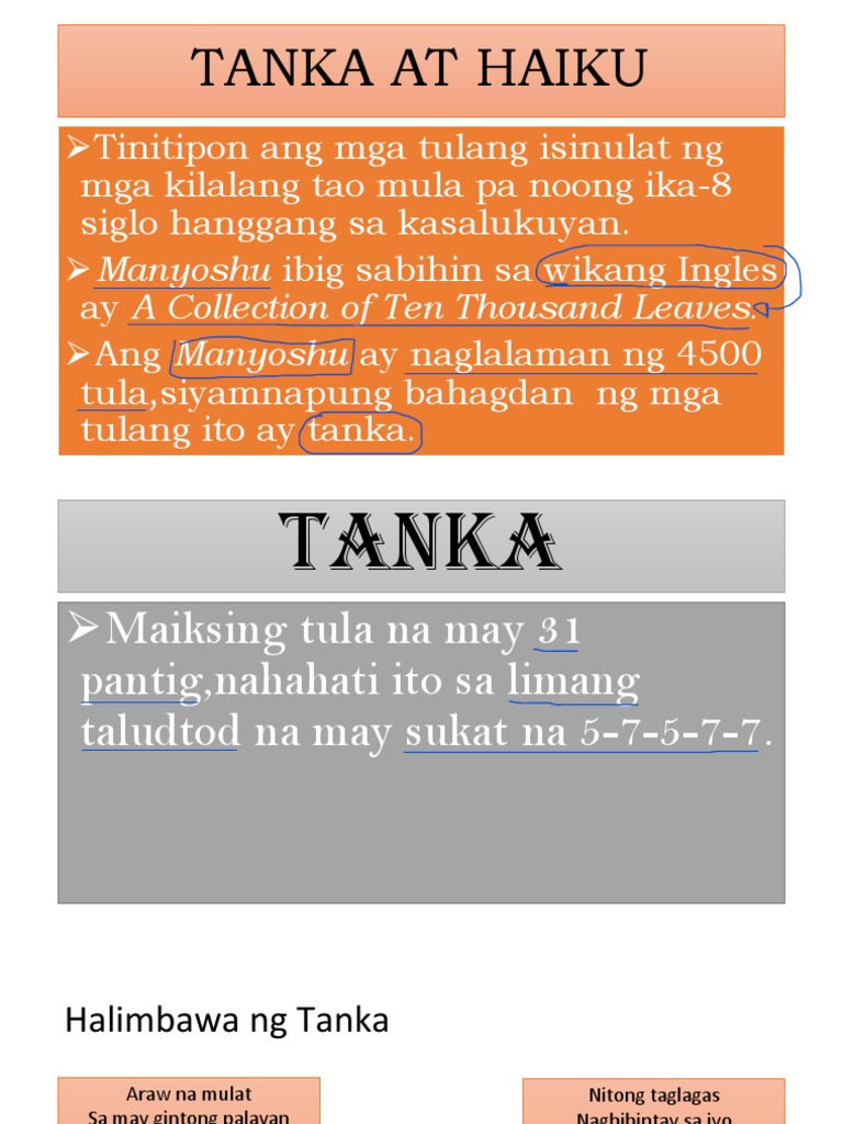 Tanka at Haiku | PDF