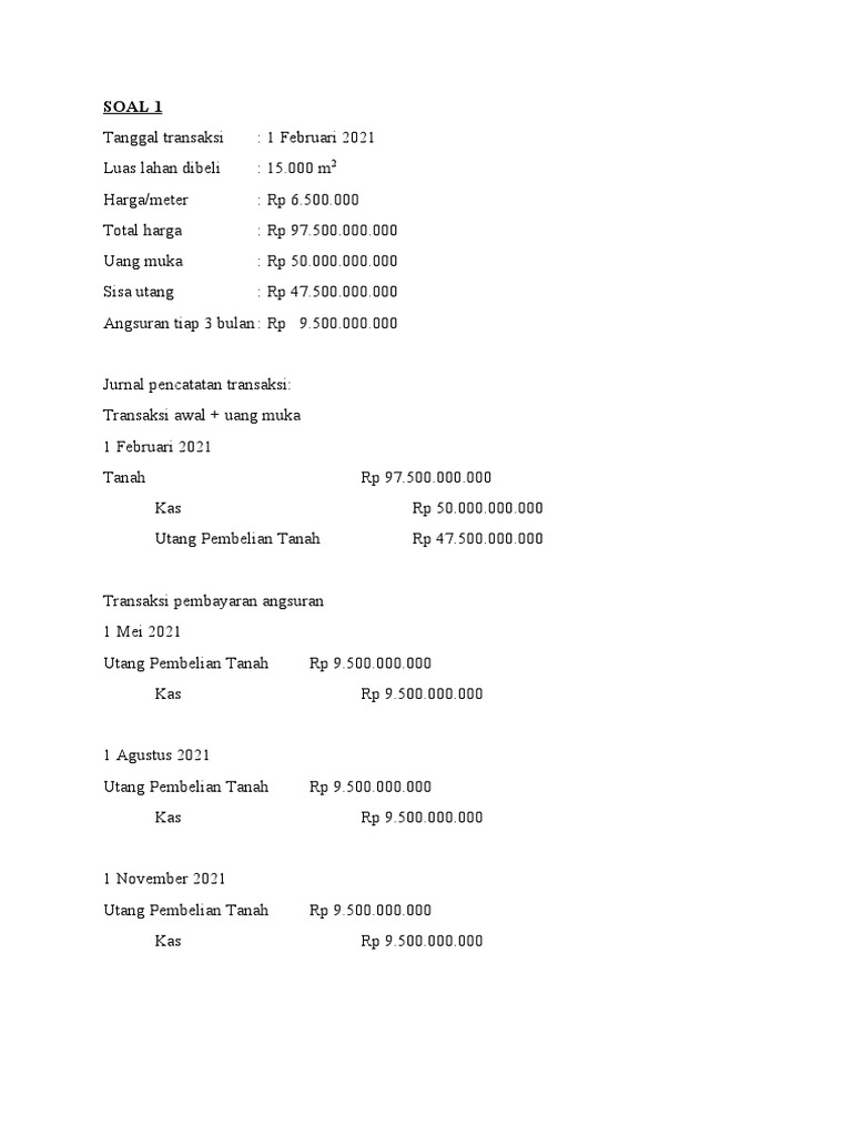 Akuntansi Keuangan Menengah 2 - EKMA4313 - TMK 1 | PDF | Hukum