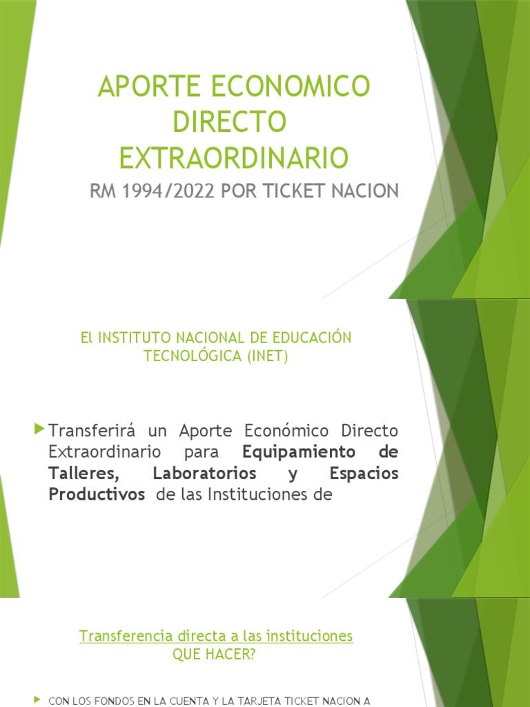 Presentacion Uej Aporte Especial 2022 | PDF | Negocios