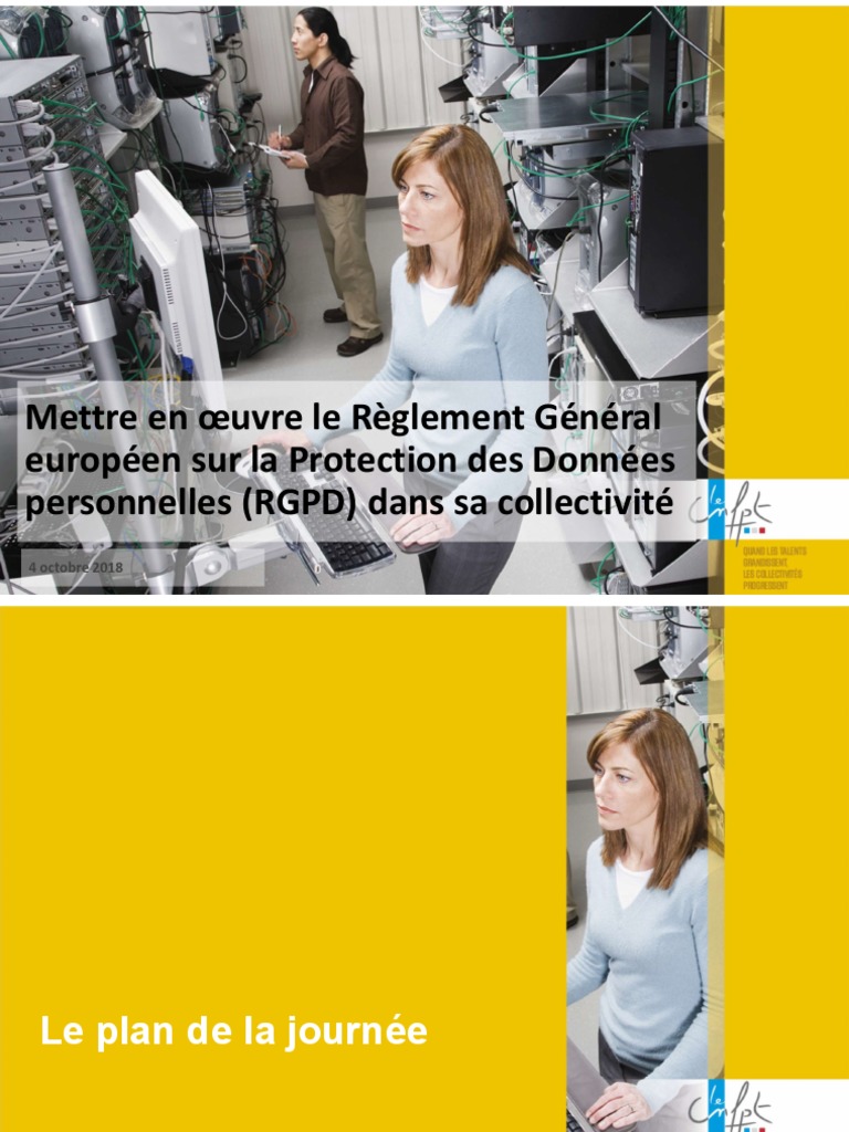 FORMATION CNFPT RGPD Support - RGPD - CNFPT - Definitif | PDF | Vie privée et informatique ...