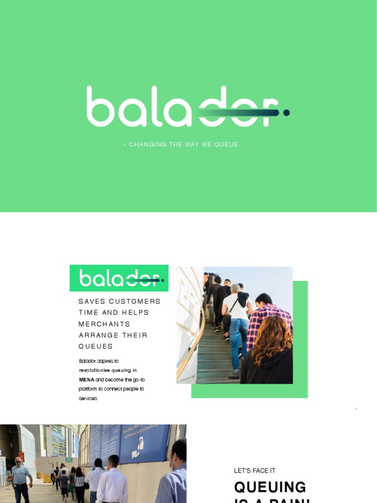 Balador Presentation - 3 MAY 2021 | PDF | Service Industries | Computing