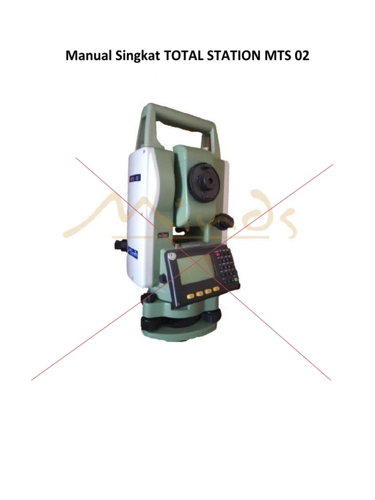 Spesifikasi Total Station MTS 02 | PDF