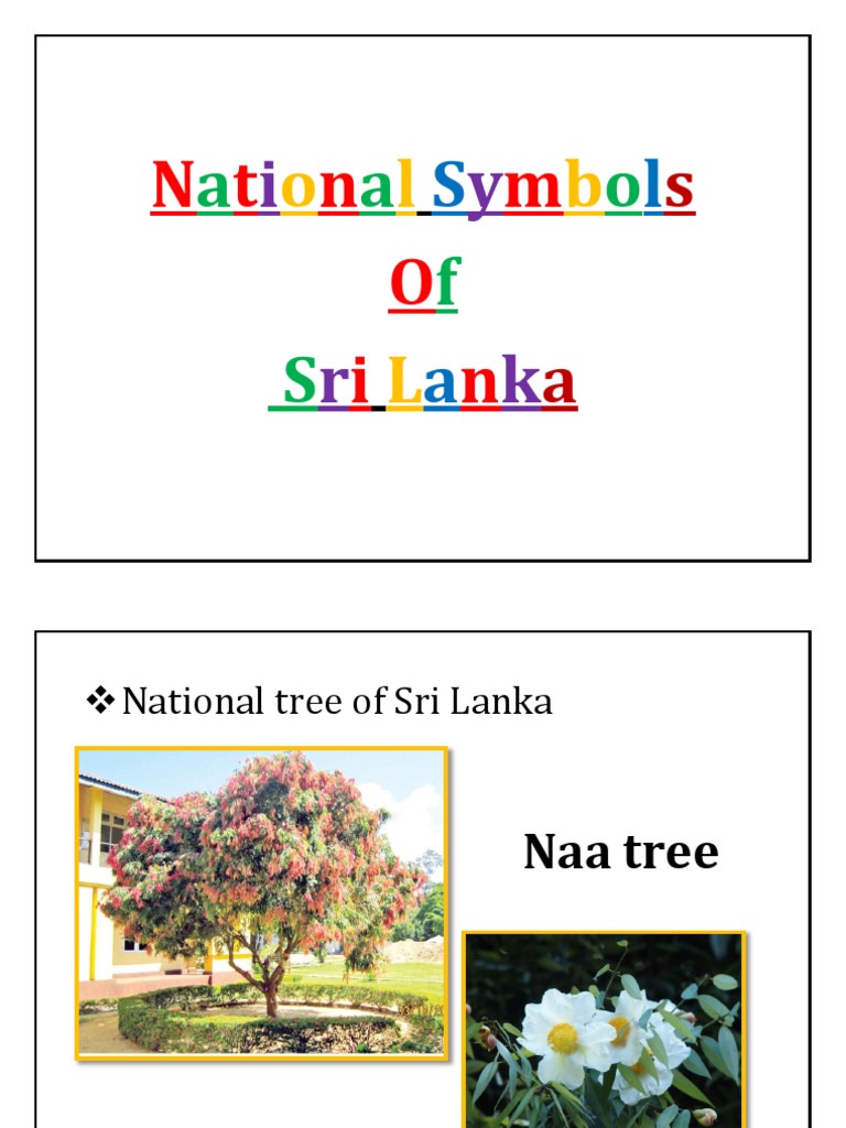 National Symbols of SL | PDF