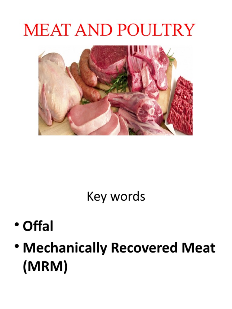 MEAT Powerpoint GOOD | PDF | Lamb And Mutton | Cooking