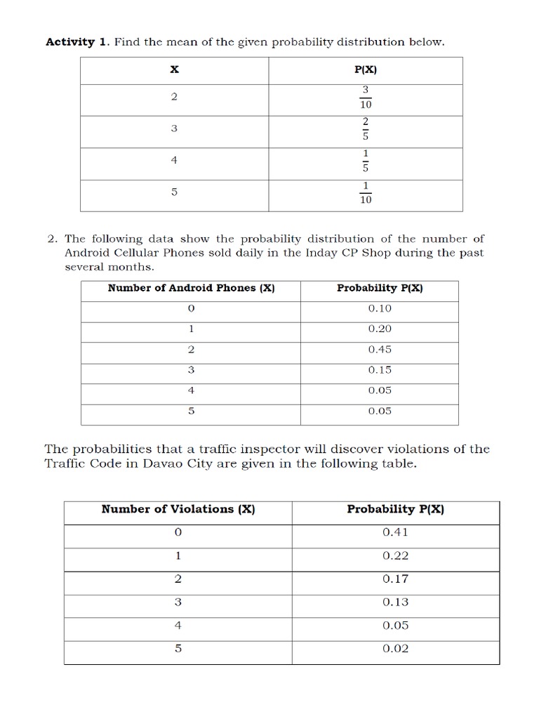 Stat Quiz 3 | PDF