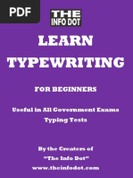 Typing Practice Sheet Beginner | PDF