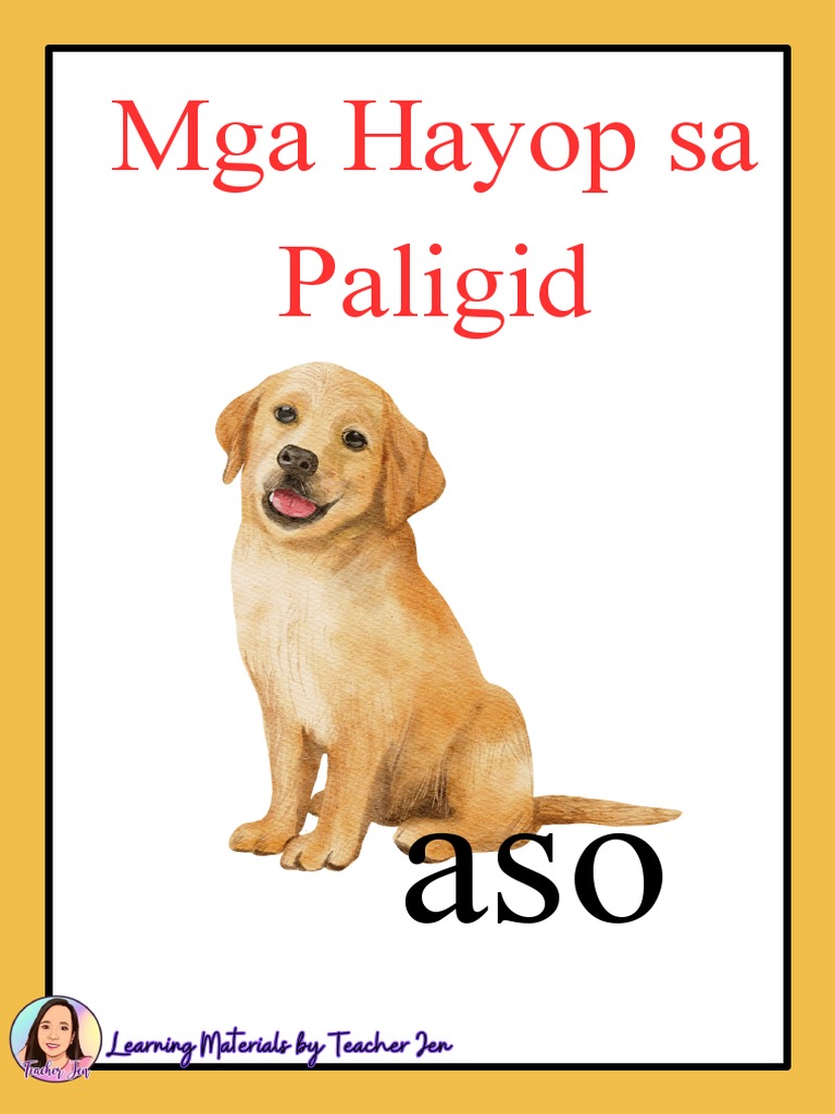 Mga Hayop Sa Paligid | PDF