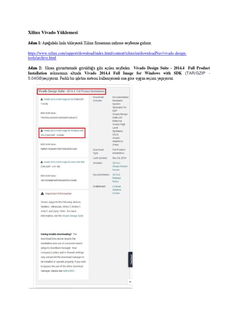 Vivado Installation Guide | PDF Vivado Installation Guide | PDF