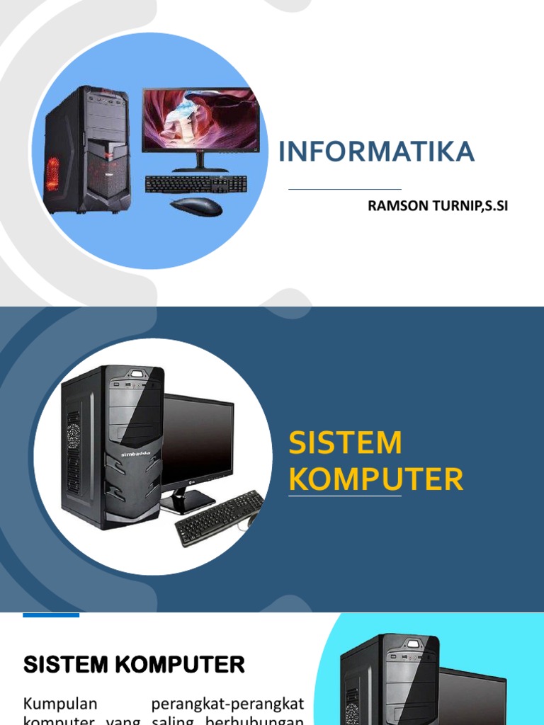 Dasar Sistem Komputer & OS | PDF | Game & Aktivitas | Teknologi & Rekayasa