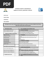 Church Year Plan Template | PDF | Seventh Day Adventist Church | Elder ...