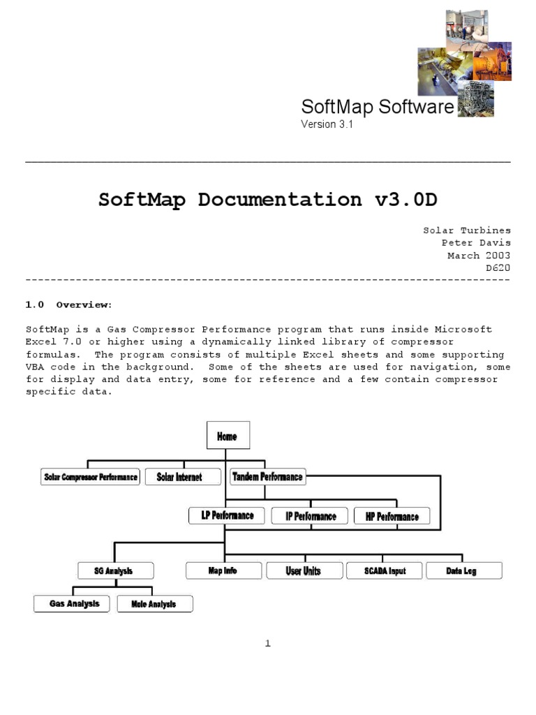 SoftMap Software Version 3.1: A Gas Compressor Performance Program for ...