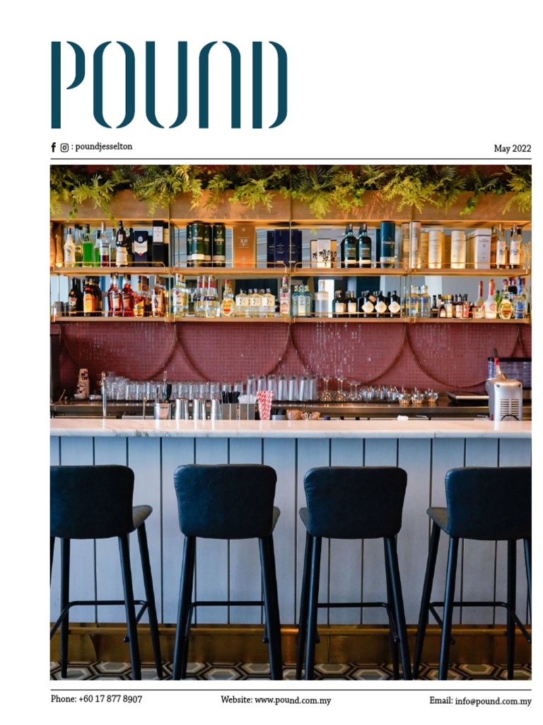 Pound Restaurant Menu Overview | PDF | Steak | Cooking